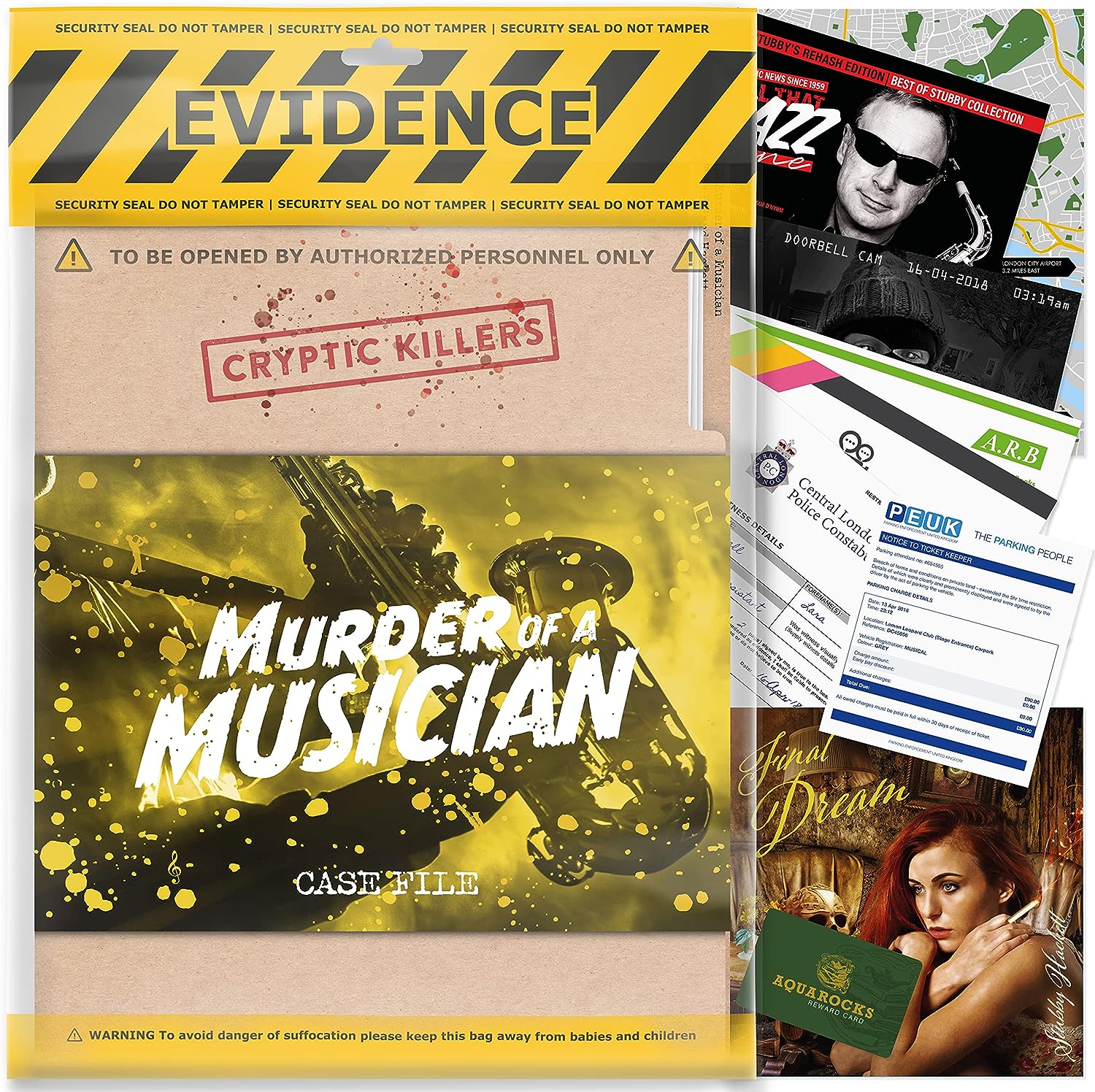 Murder of a Musician | Solve the Musical Mystery – Cryptic Killers
